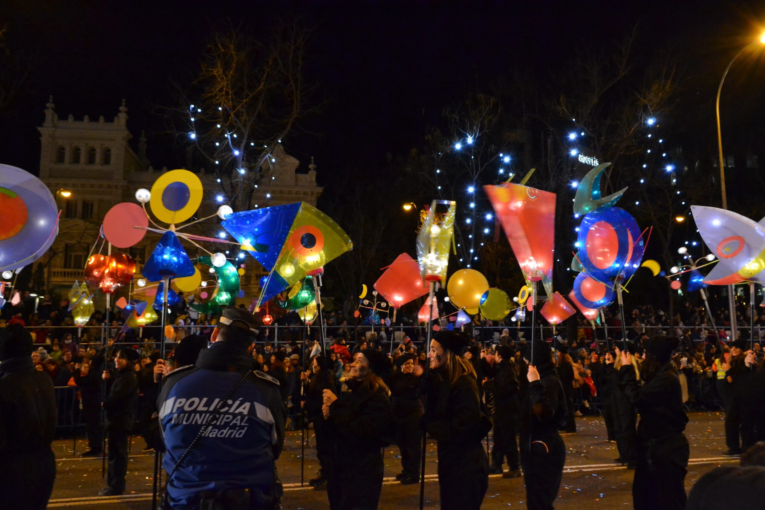 Christmas Parade In Spain