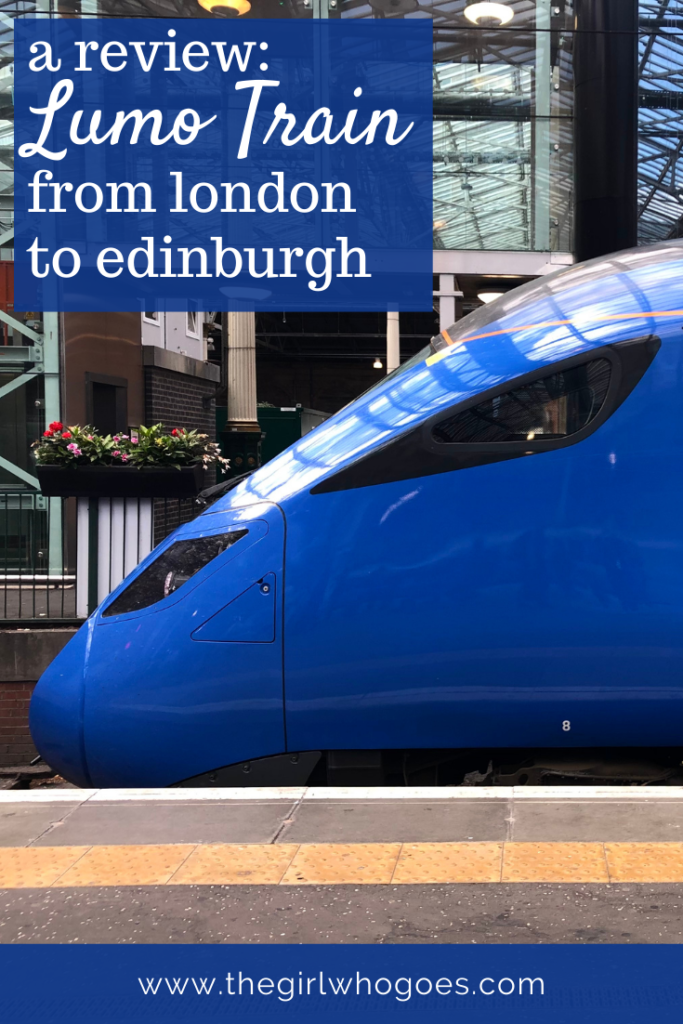 A Review of Lumo Train: London to Edinburgh – The Girl Who Goes