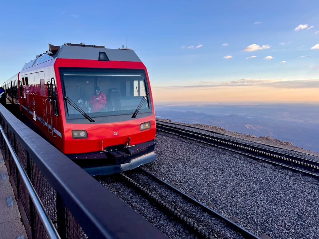 A Review of the Sunrise Cog Train to Pikes Peak, Colorado