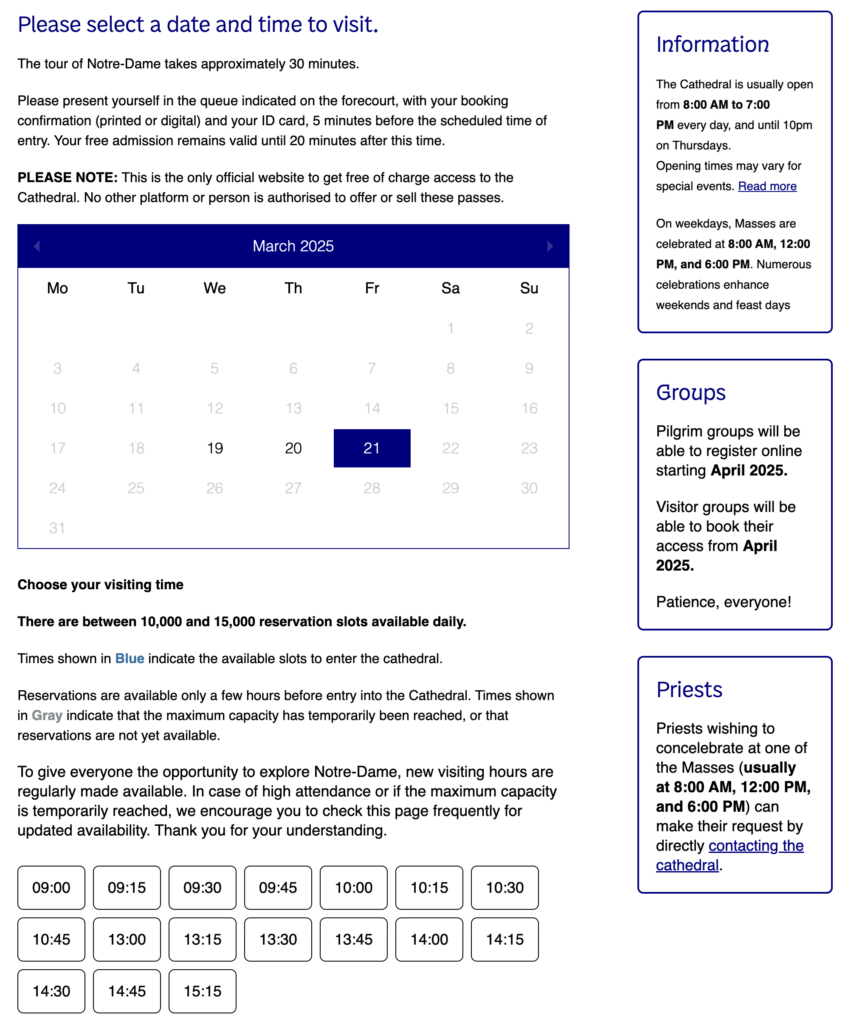 How To Get Free Notre Dame Cathedral Tickets in Paris